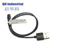 China 2Pin 4.0mm Pitch Magnetic Pogo Pin Connector Male for Smart Watch USB Power Charging 1A 12V for sale