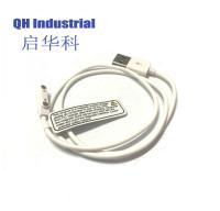 China 2Pin 7.60mm Pitch Magnetic Pogo Pin Connector Double End Spring Loaded ISO REACH USB for sale