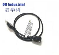 China 5Pin Male Magnetic Pogo Pin Connector 1A-5A 12V for Smart Watch PCB Charging for sale