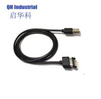 China 4Pin 2.54mm Pitch Magnetic Pogo Pin Connector Male Female 12V 3A for sale