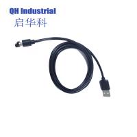 China 4Pin 2.54mm Pitch Magnetic Pogo Pin Connector Male Female 12V 3A for sale