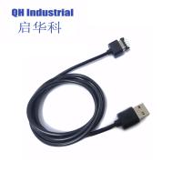 China 4Pin 2.54mm Pitch Magnetic Pogo Pin Connector Male Female 12V 3A for sale