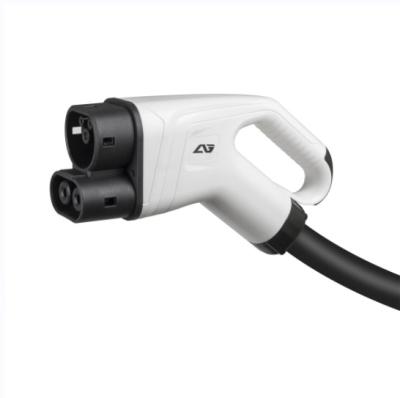 China AC 380V IP66 Portable Electric Car Chargers 2 Ports CCS EV Charger 50hz for sale