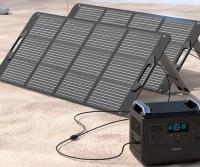China 100w 5.5A Portable Solar Power Station Monocrystalline Silicon Foldable Solar Panel for sale