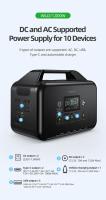 China 144000mAh 3.75V Portable Solar Power Station Dual Charging Emergency Power Supply 540Wh for sale