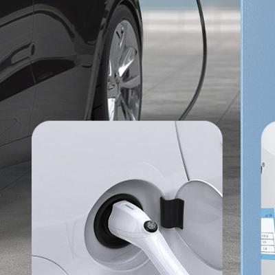 China IP54 GB 7-Hole Plug Electric Car Charging Wall Box AC 220V for sale