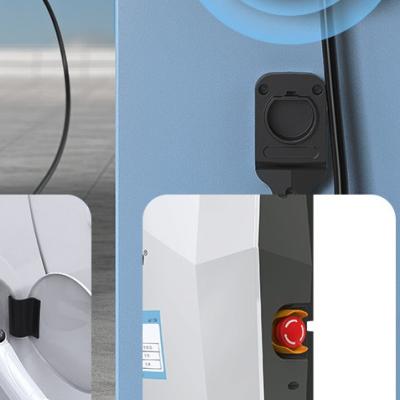 China RS232 Car Charging Wall Box 7KW 32A Single Phase AC EV Charger GB/T for sale
