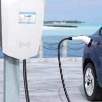 China GB 7-Hole Plug Ev Charging Home Wall Box Charger 7KW 32A for sale