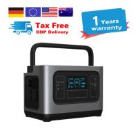 China Lifepo4 Travel Lithium Portable Power Station Pure Sine Wave MPPT 220v Batterie Kraftwerk for sale
