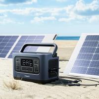 China Foldable Home 18v 19v Portable Solar Power Station 200w 100w Etfe Pet Outdoor Solar Panel Generator for sale