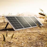 China Foldable Home 18v 19v Portable Solar Power Station 200w 100w Etfe Pet Outdoor Solar Panel Generator for sale