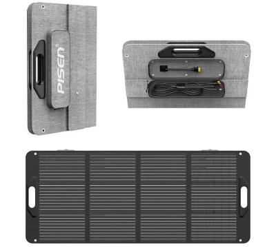 China All Black Monocrystalline Silicon Portable Solar Power Station Convenient Outdoor Carrier for sale