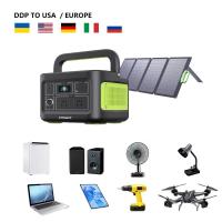 China 220v 400w 600w 1000w Portable Solar Power Station For Emergency Energy Storage for sale