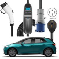 China 16A 32A Mode Level 2 AC EV Charger Fast Charging Station EVSE Portable Type 1 J1772 for sale