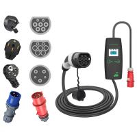 China Adjustable 3.5Kw 7kw 11kw 22kw Portable AC Ev Charger Type 2 Electric Fast Charger for sale