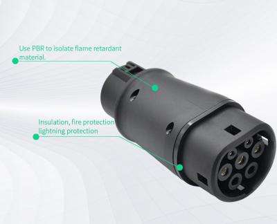 China Type 2 Ev Fast Charging Plug Type 2 To Type 1 Ev Charger Adapter for sale