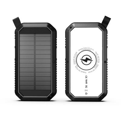 China Portable Charger Power Bank Lithium Portable Power Station Solar Mobile Power Supply for sale