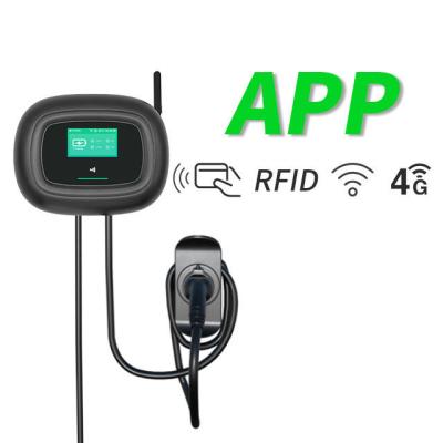 China 7.62M Tpye1 Wallbox Electric Car Charger Ev Electric Car Charging Stations for sale