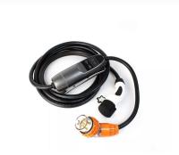 China 100-240V Type 2 EV Charger 8/10A Adjustable Australia Portable EVSE Charger Plug In for sale