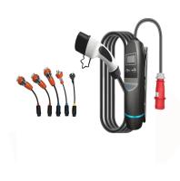 China 100-240V Type 2 EV Charger 8/10A Adjustable Australia Portable EVSE Charger Plug In for sale
