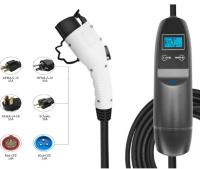 China SAE J1772 Portable EV Charger With 1-9 Hours Charging Speed Output Voltage 110V-450V for sale