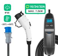 China Type 2 Portable EV Charger IEC 62196/SAE J1772 Interface Standard for sale