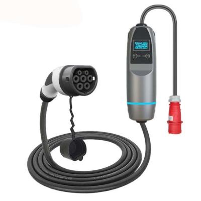 China 7kw Type 2 Charger White Color 6A-16A Output Current For New Energy Vehicles for sale