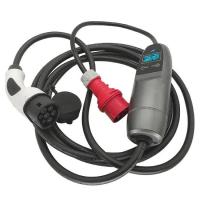 China 5m Portable EV Charger with LED Display and Over Current Safety Protection for sale