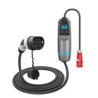 China 5m Portable EV Charger with LED Display and Over Current Safety Protection for sale