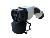 China White Portable EV Charger 110V-240V Lightweight For Electric Vehicle Charging for sale