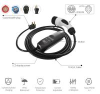 China Fast Portable EV Charger Input Voltage 110V-240V 32A Type 1/Type 2 7KW EU Standard for sale