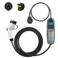 China ABS PC Material Portable EV Charger With 0.5mΩMax 16A 32A 40A Type 1 for sale