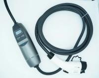 China 16A 32A 40A 3KW 7kW 10KW SAE J1772 Portable EV Charger Pile With FCC CE Certification for sale