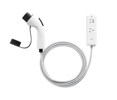 China Outdoor Camping Barbecue Portable EV Charger Gun V2l European Standard With Switch Plug for sale