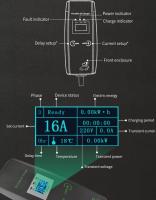 China Fast Charging Portable Ev Charging Cable Type 2 Portable Charger 16a 32a With CEE Plug for sale