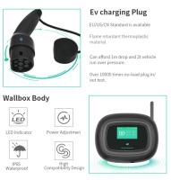 China Wallbox AC Car Charging Station 32A 380V 11KW 22KW 3 Phase Type 2 for sale