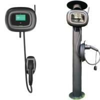 China Wallbox AC Car Charging Station 32A 380V 11KW 22KW 3 Phase Type 2 for sale