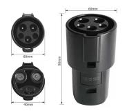 China J1772 Ev Charging Connector Evse Adapter Type 2 To Type 1 Tesla Ev Car Charger Gb/T for sale