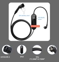 China 7kw 32a Home Evse Ev Charging Cable Portable Type 2 Ac Ev Charger With European for sale