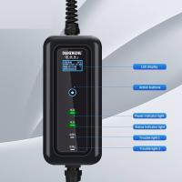 China 8-32A Current Adjustable 7Kw Level 2 Home Evse Portable Ev Charger Type 2 Iec 62196 for sale