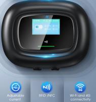 China Type1 Sae J1772 Nema14-50 Plug Electric Car Charger 7kw EVSE Wallbox 40A 32A for sale