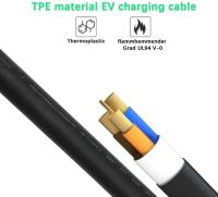 China Wall Mounted 32A 11 KW Type 2 EV Charger 5M CABLE With Wifi App for sale