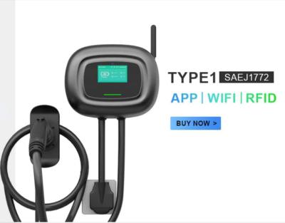 China EV Home Charging Station AC 7kW Type 2 Untethered Version OCPP Electric Carchargers for sale
