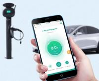 China Dc Level 2 Home Electric Vehicle Charging Station 22kw CE Certification App Control for sale