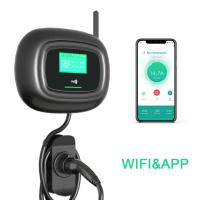 China 7-22kw Ac Ev Charger Type 2 Or Type 1 Plug Wallbox Fast Electric Vehicle for sale