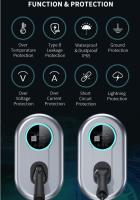 China Type1 Level2 Ev Charger 40 48Amp 110 240 Volt 9.6kw 11.52kw IP65 for sale