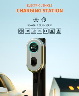China Type1 Level2 Ev Charger 40 48Amp 110 240 Volt 9.6kw 11.52kw IP65 for sale