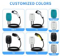 China 11kw 22kw 16A 32A SAE Ev Car Charger Ev Charging Station Ev Wallbox Charger for sale
