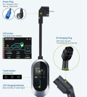 China 16a Ip65 Ac Ev Portable Electric Car Charging Station Adjustable Ev Charging Pile for sale