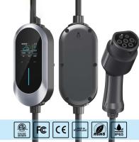 China 16a Ip65 Ac Ev Portable Electric Car Charging Station Adjustable Ev Charging Pile for sale